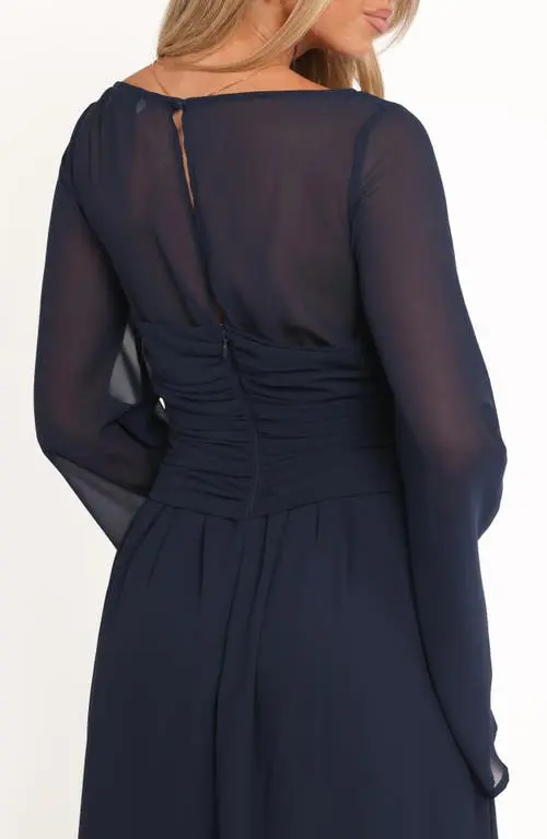 PETAL & PUP Samara Long Sleeve Maxi Dress