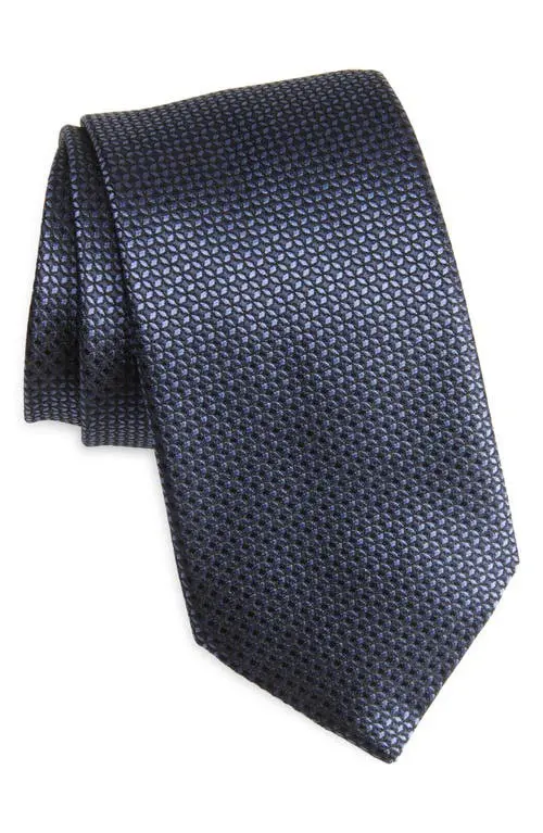 Canali Neat Italian-silk Jacquard Tie