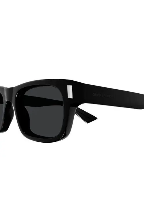 Saint Laurent 53mm Rectangular Sunglasses