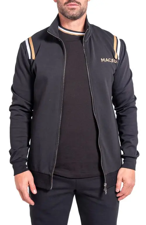 MACEOO Zipper Modish85 Knit Track Jacket
