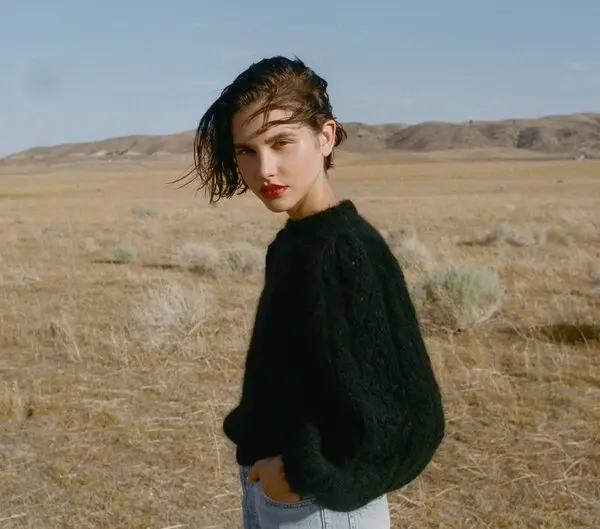 HMD Tudor Pointelle Cable Knit Sweater
