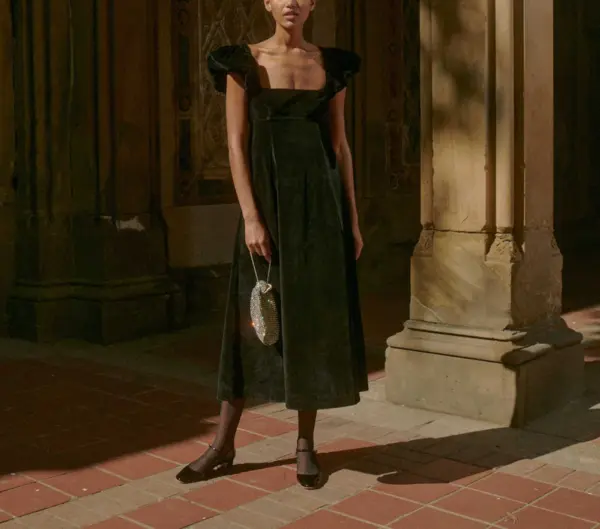 HMD Heirloom Celestine Velvet Dress