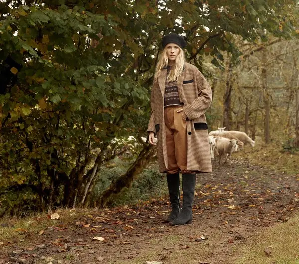 HMD Barton Coat - Houndstooth