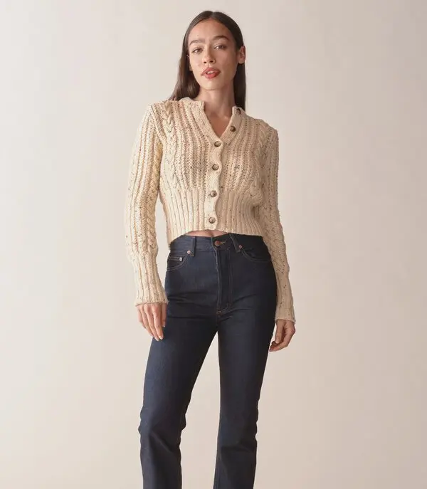 HMD Audrey Cable Knit Cardigan