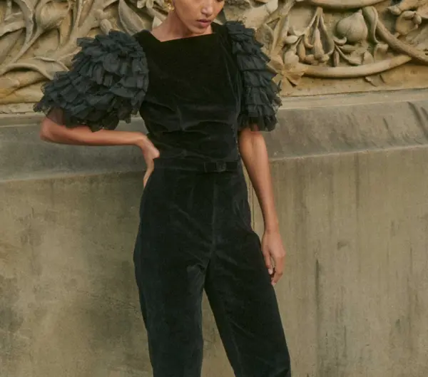 HMD Dôen Heirloom Clarette Velvet Top