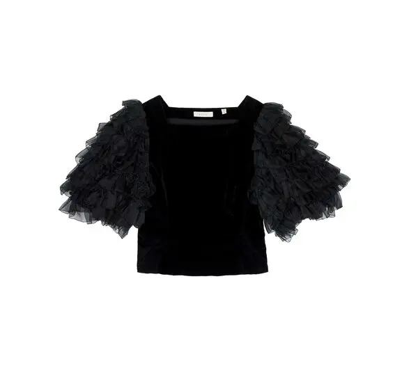 HMD Dôen Heirloom Clarette Velvet Top
