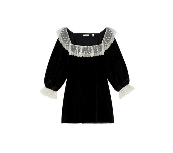 HMD Franique Velvet Mini Dress