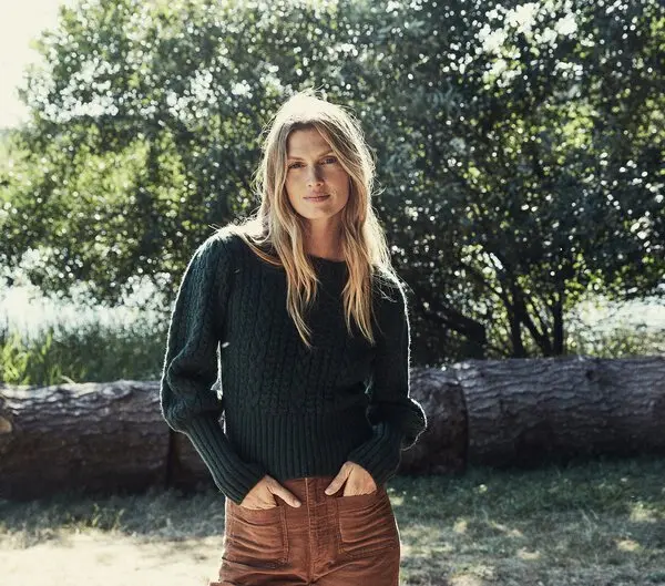 HMD Cable Knit Alpaca Blend Sweater