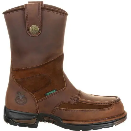 GEORGIA BOOT Waterproof Wellington Work Boots