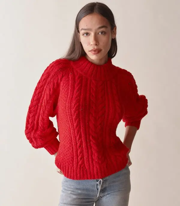 HMD Serena Cable Knit Sweater