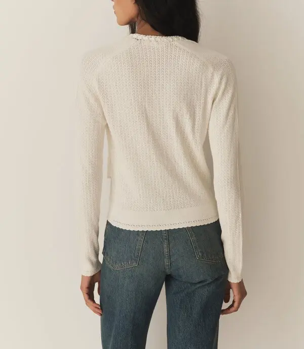 HMD Rosaline Pointelle Cardigan