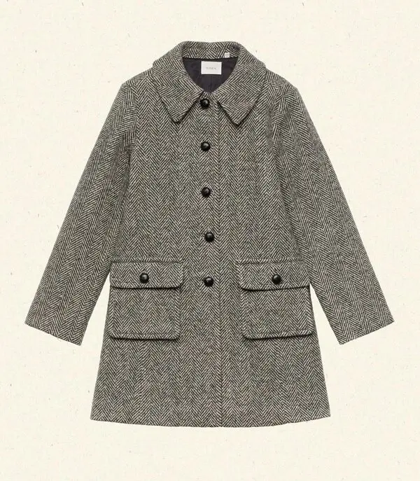 HMD Bonnaire Tailored Tweed Coat
