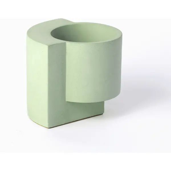 TORTUGA FORMA Platform Planter Concrete - Mint