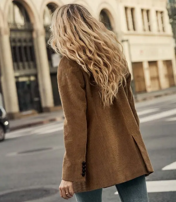 HMD Dôen Heirloom Duccio Double-breasted Corduroy Jacket