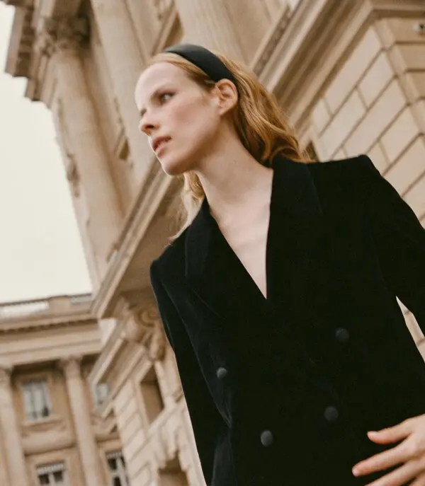 HMD Duccio Double-breasted Velvet Jacket