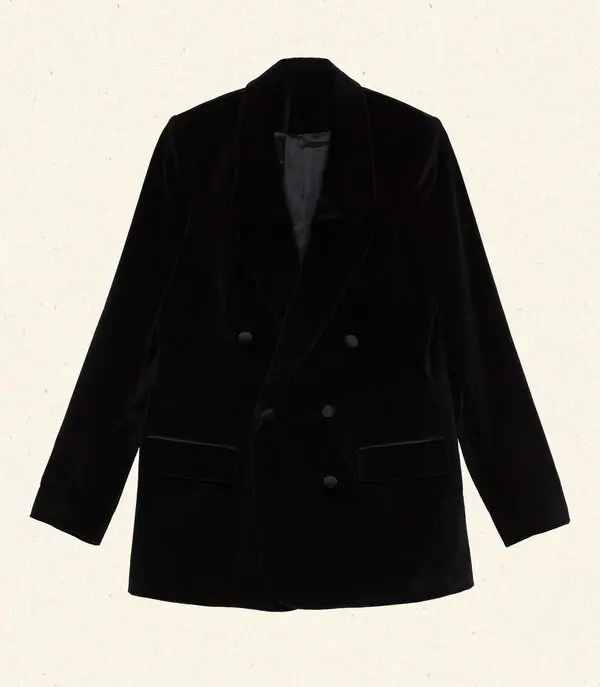 HMD Duccio Double-breasted Velvet Jacket
