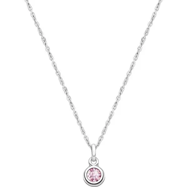 TINY BLESSINGS Sterling Silver Birthstone Necklace - June