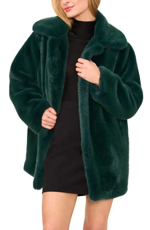 Ted Baker London Faux Fur Coat - Rain Forest
