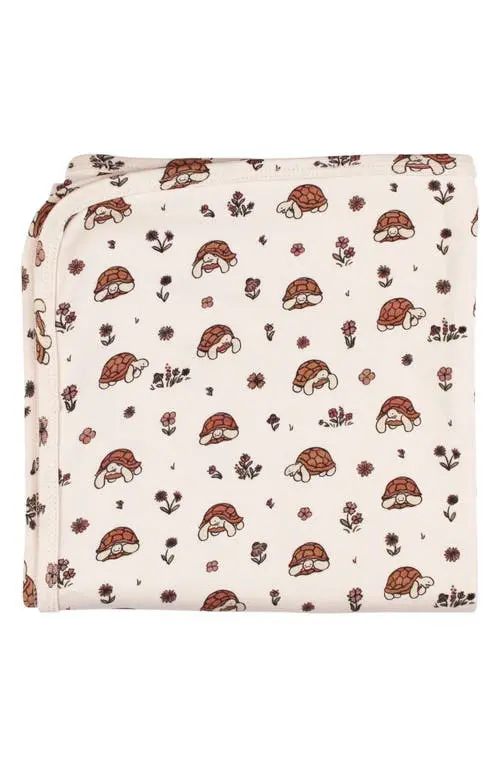L'OVEDBABY Organic Cotton Baby Blanket - Tiny Tortoise