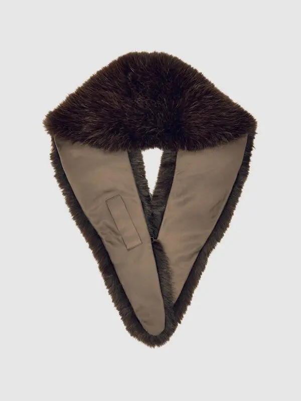 REISS Flora Faux-fur Collar