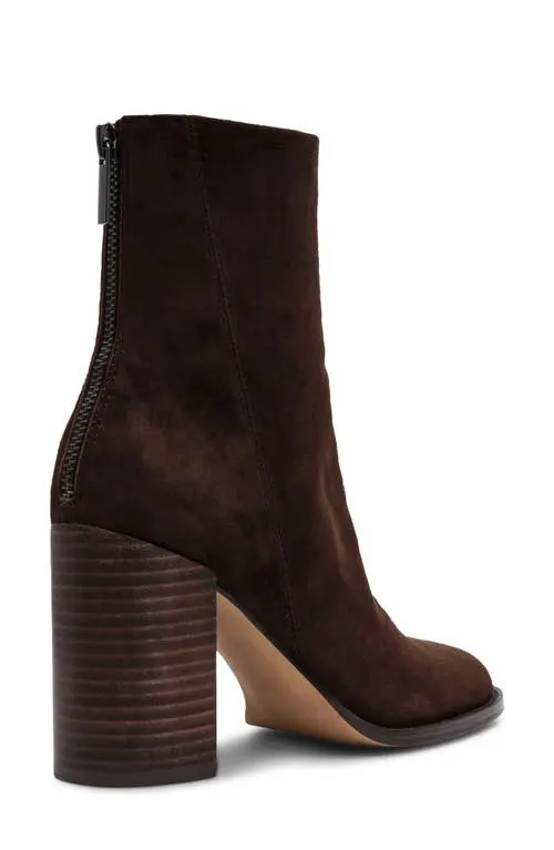Steve Madden Obsession Bootie - Chocolate Brown Suede