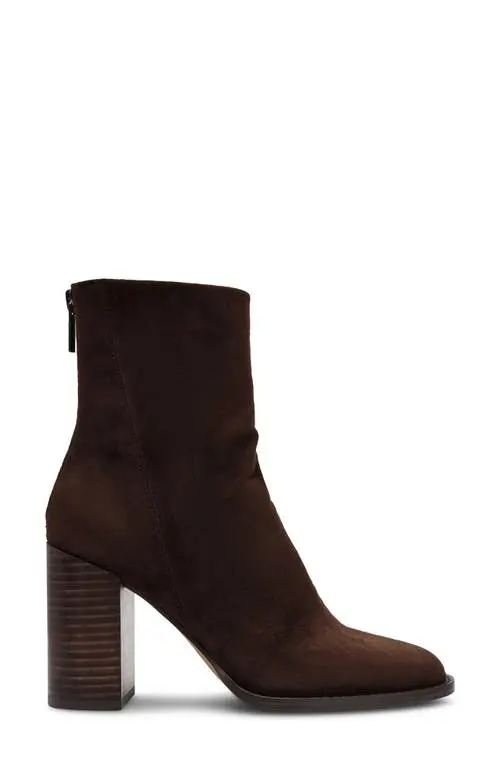 Steve Madden Obsession Bootie - Chocolate Brown Suede