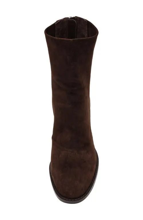 Steve Madden Obsession Bootie - Chocolate Brown Suede