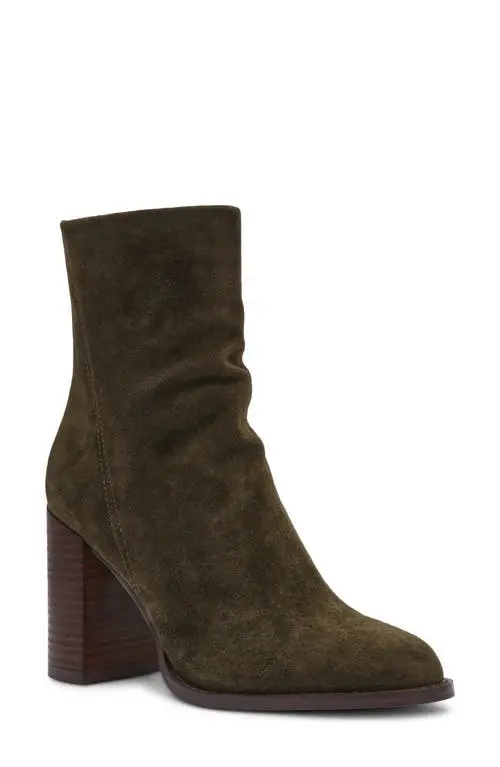 Steve Madden Obsession Bootie - Olive Suede