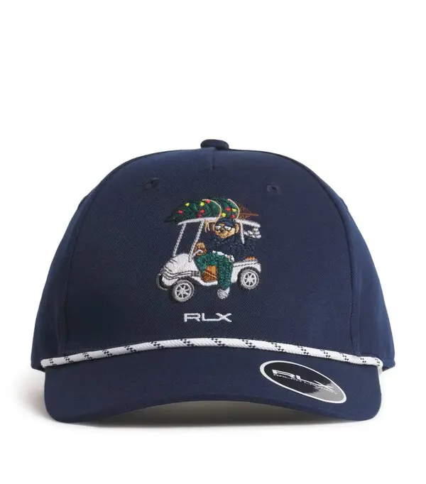 Rlx Ralph Lauren Polo Bear Baseball Cap - Navy