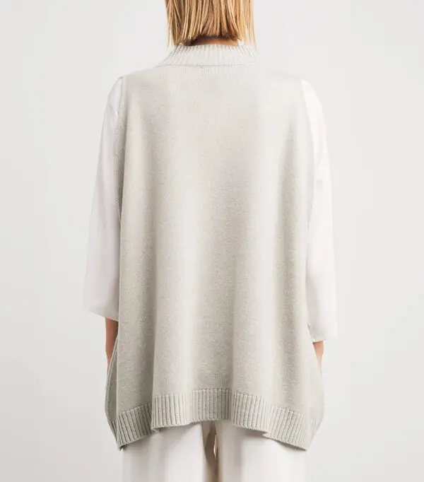 Eskandar Cashmere Crossover Sweater Vest