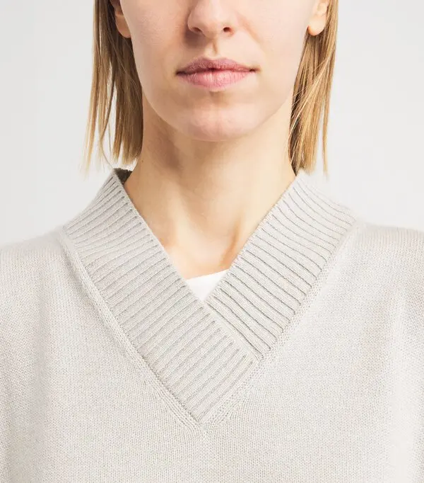 Eskandar Cashmere Crossover Sweater Vest