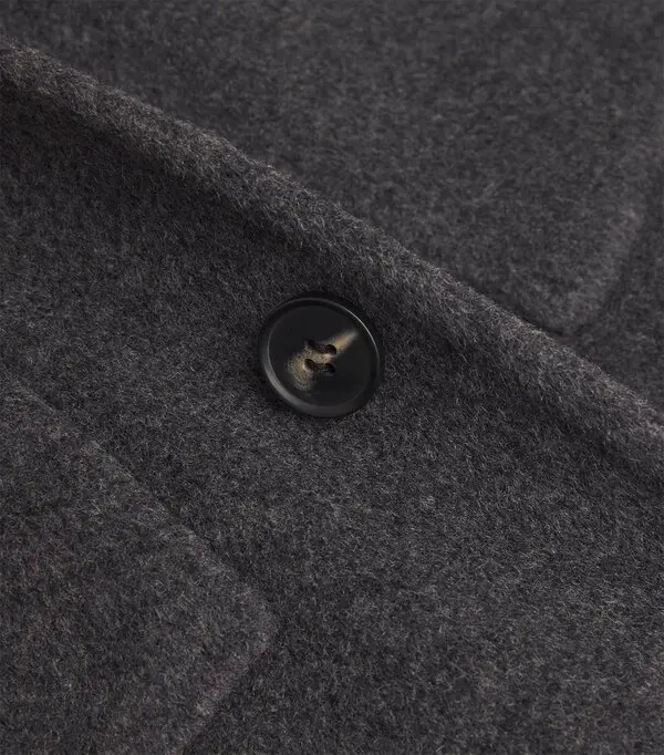 Soft Goat Wool-cashmere Signature Jacket