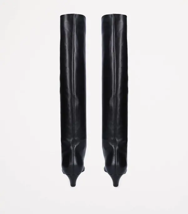 Khaite Leather Knee-high Boots