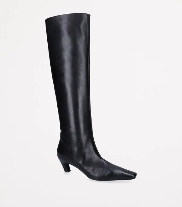 Khaite Leather Knee-high Boots