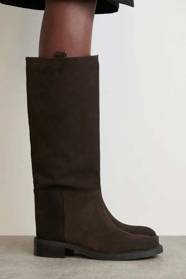 Cos Suede Riding Boots