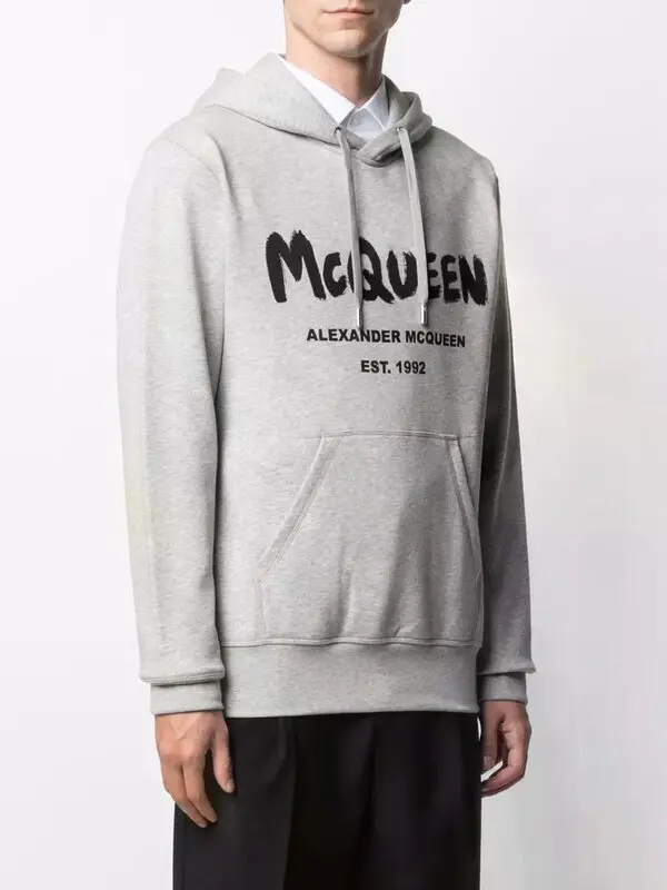 Alexander McQueen Logo-print Hoodie