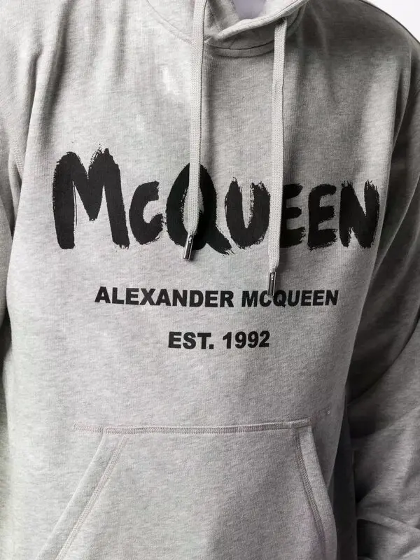 Alexander McQueen Logo-print Hoodie