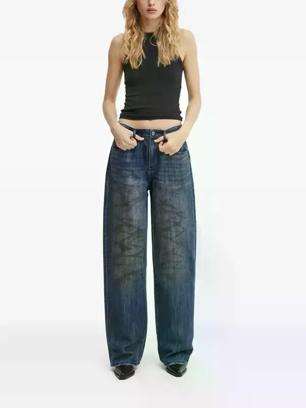 Miss Sixty Distressed-wash Jeans