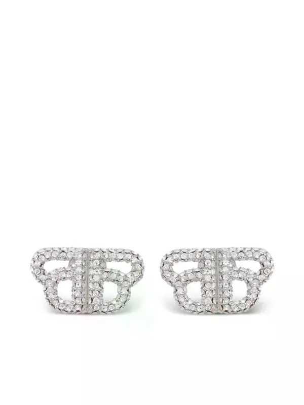 A BATHING APE Logo-stud Earrings - Silver