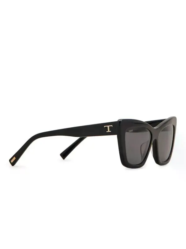 TOD'S Logo-plaque Cat-eye Sunglasses