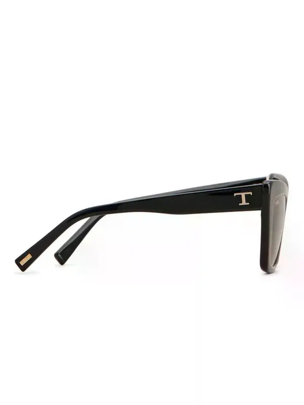TOD'S Logo-plaque Cat-eye Sunglasses