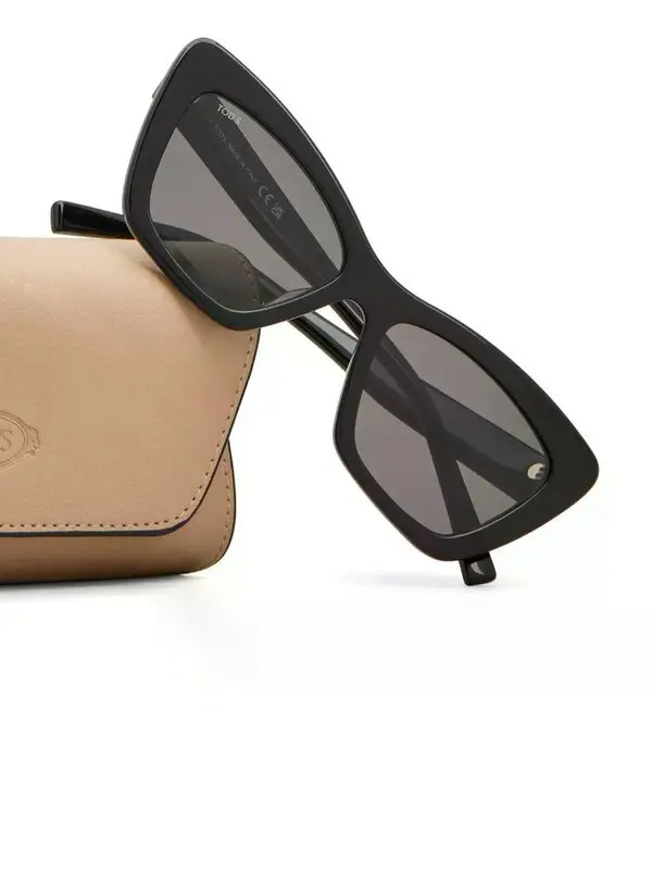 TOD'S Logo-plaque Cat-eye Sunglasses