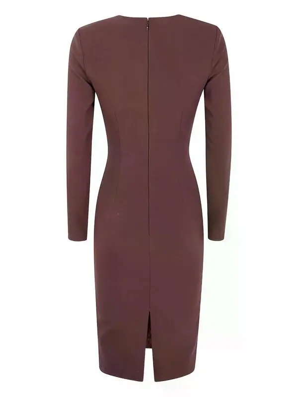 Elisabetta Franchi Tassel Detail Dress - Red