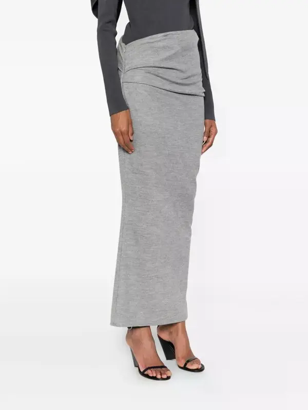ENTIRE STUDIOS Asymmetric Maxi Skirt