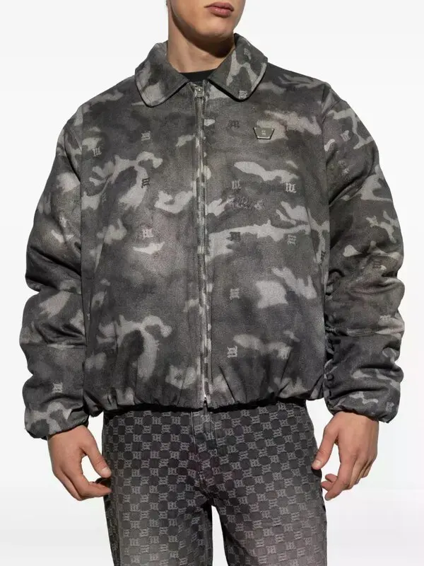 MISBHV Camouflage-print Bomber Jacket