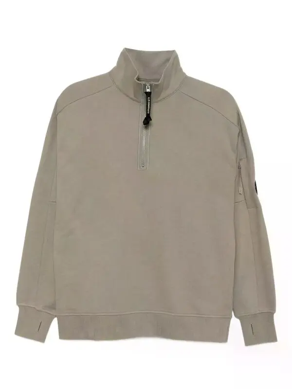 C.P. COMPANY Half-zip Sweatshirt - Grey