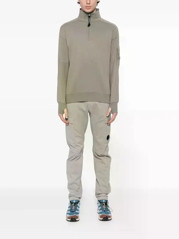 C.P. COMPANY Half-zip Sweatshirt - Grey
