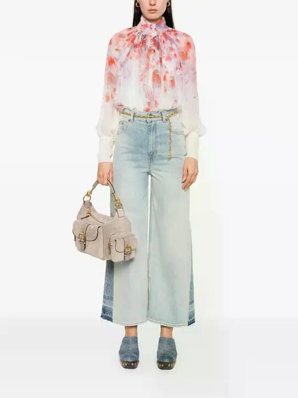 Chloé Logo-patch Jeans