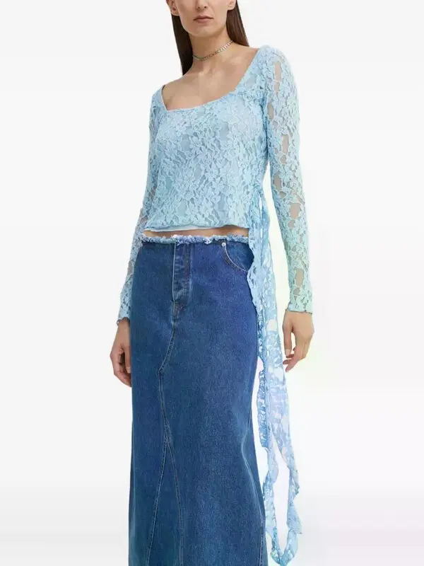 RÉSUMÉ Lace Tie Top
