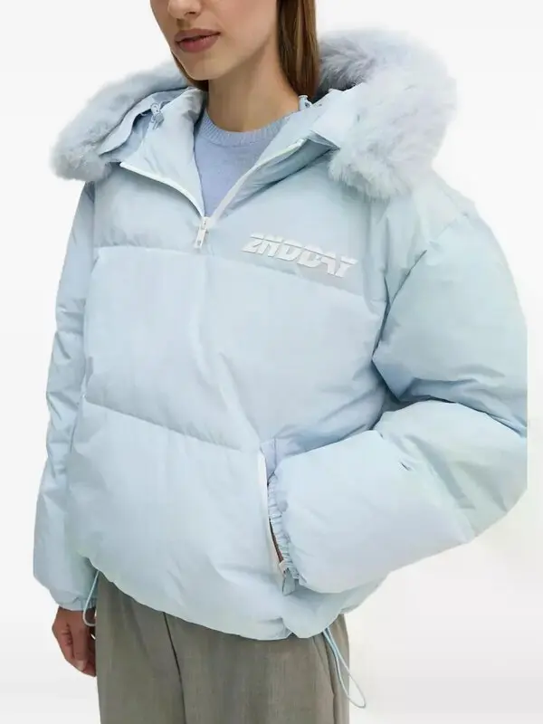Day Birger Et Mikkelsen Hooded Half-zip Padded Jacket